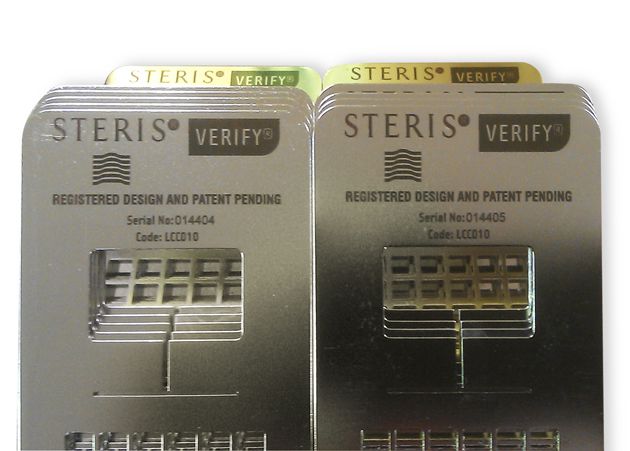 Laser marking of Laundry Tags