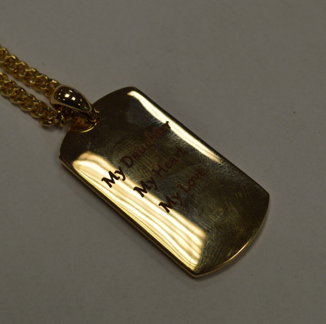 Laser engraving gold jewellery - Thinklaser