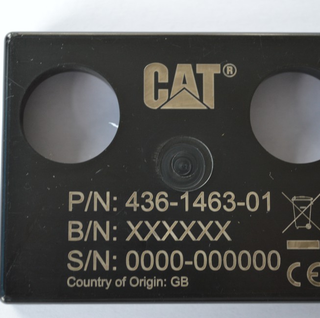 Component identification and traceability details created by laser ...